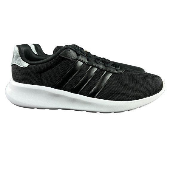 adidas | Shoes | Adidas Womens Lite Racer 3 Core Black Iron Metallic ...